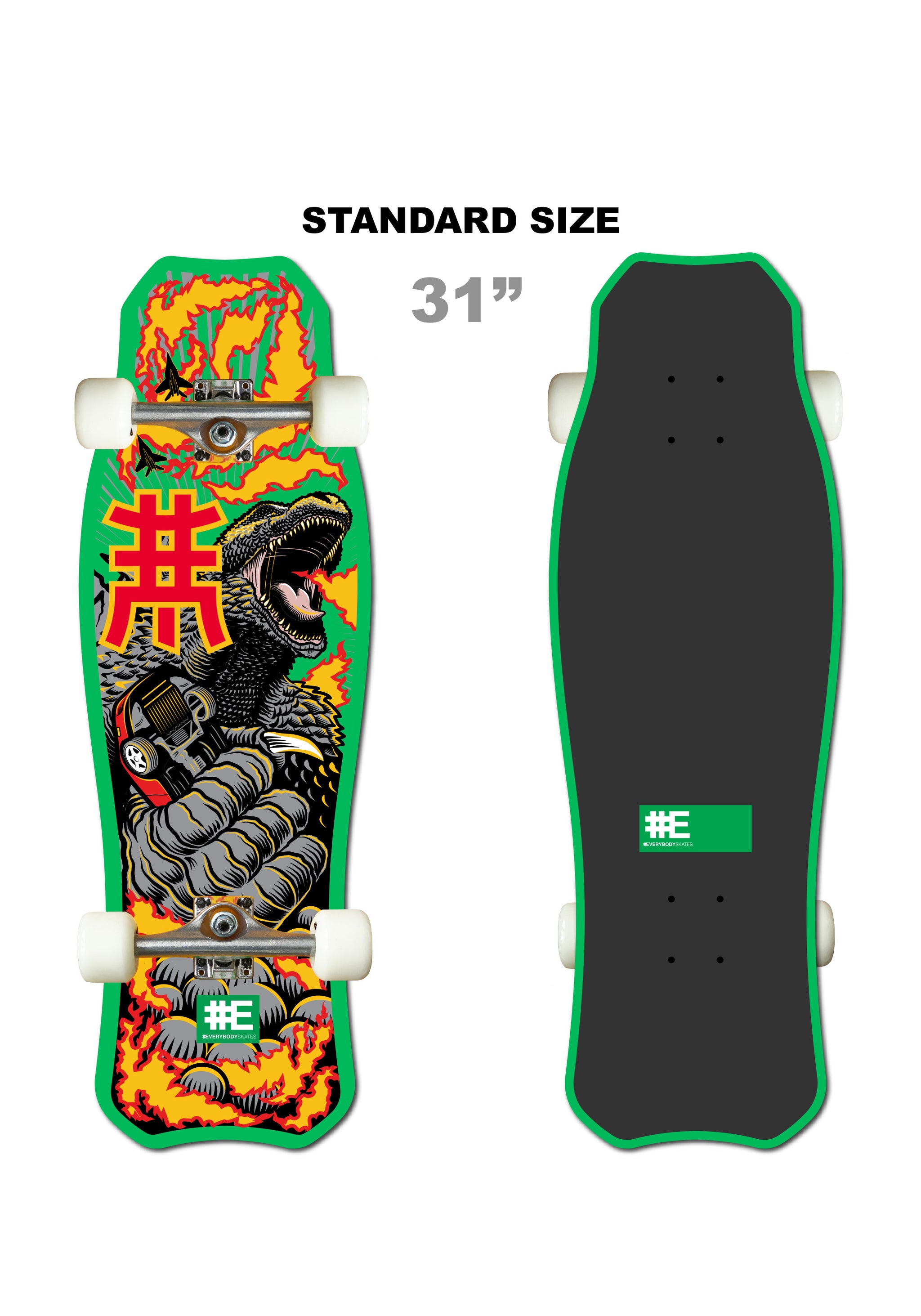 Official #EVERYBODYSKATES - Pop Culture Gear Created by Alphonzo Rawls