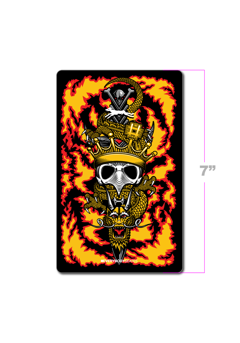 Mike Hawk Sticker – #EVERYBODYSKATES