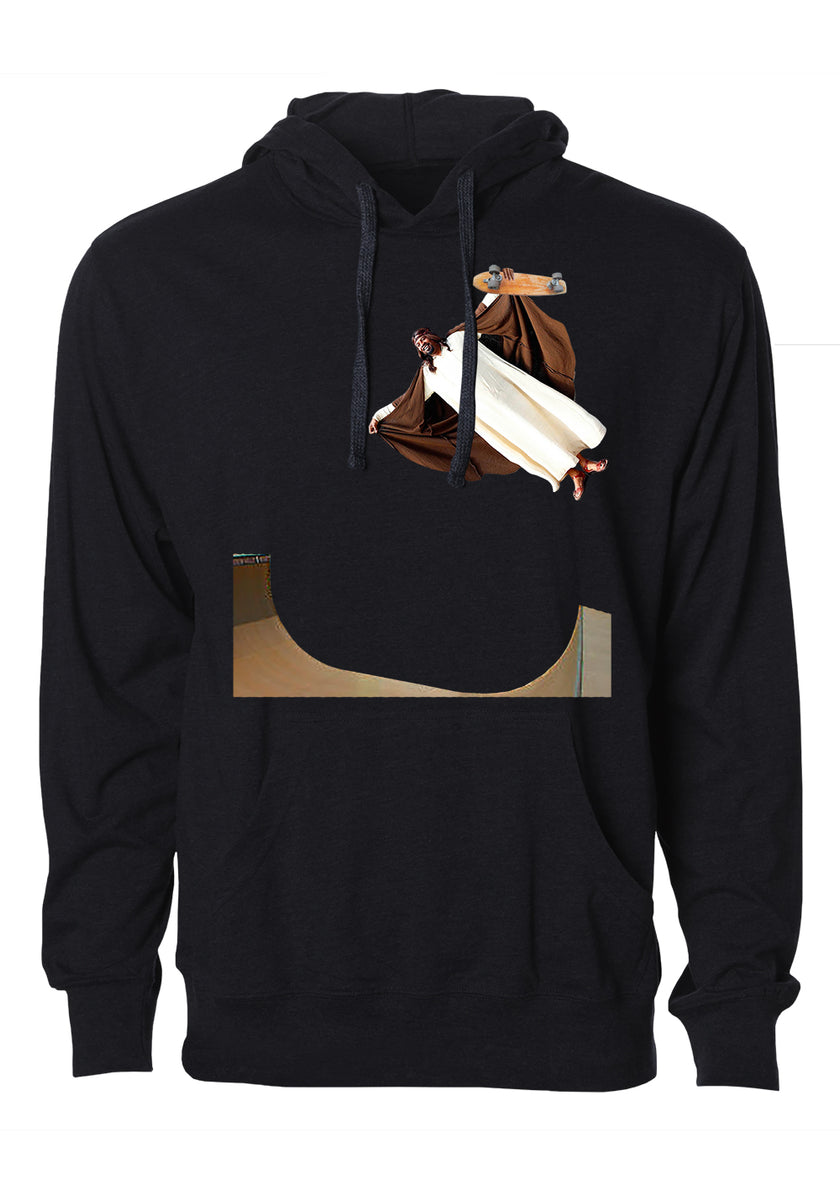 Steezus Christ Graphic Hoodie – #EVERYBODYSKATES