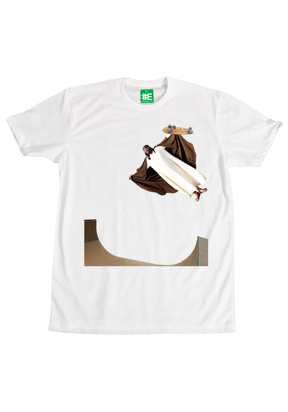 Steezus Christ Graphic T-shirt – #EVERYBODYSKATES